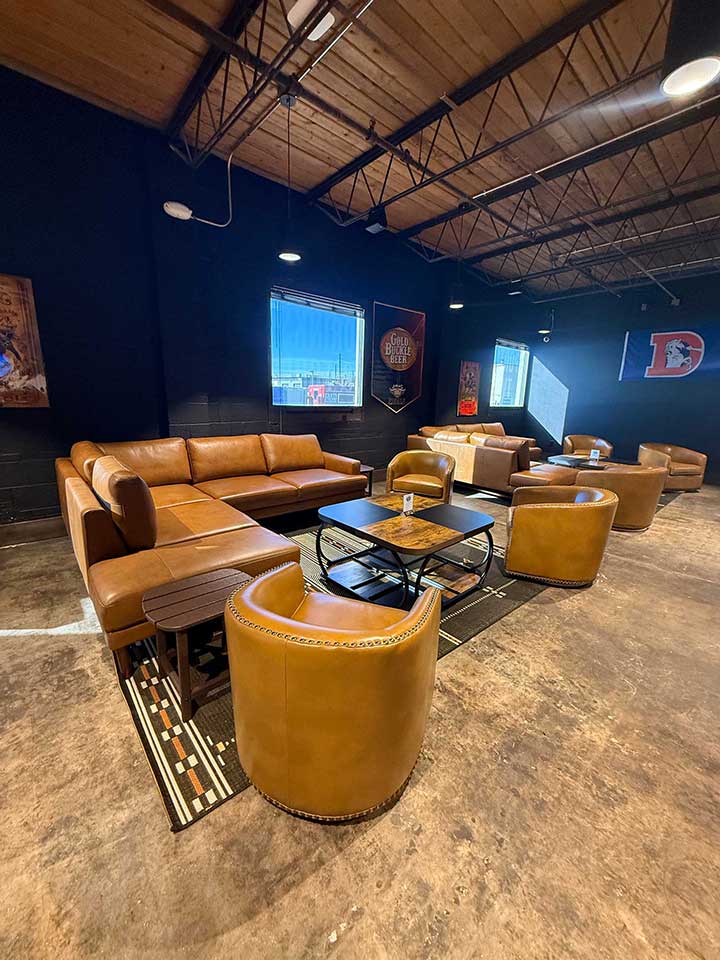 DENVER Stadium Pickleball Lounge